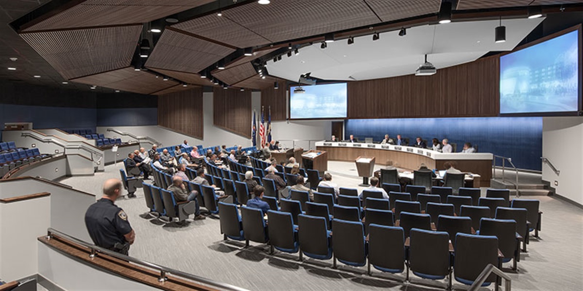 City Hall - Community Forum / Lobby - City of Lenexa, KS